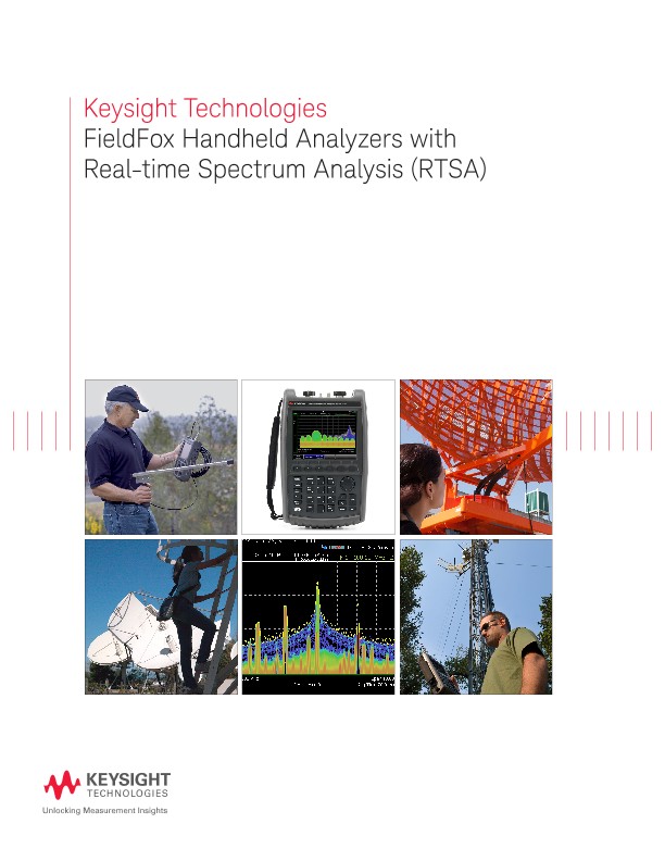 FieldFox Handheld Analyzers with Real-time Spectrum Analysis (RTSA) PDF Asset Page | Keysight